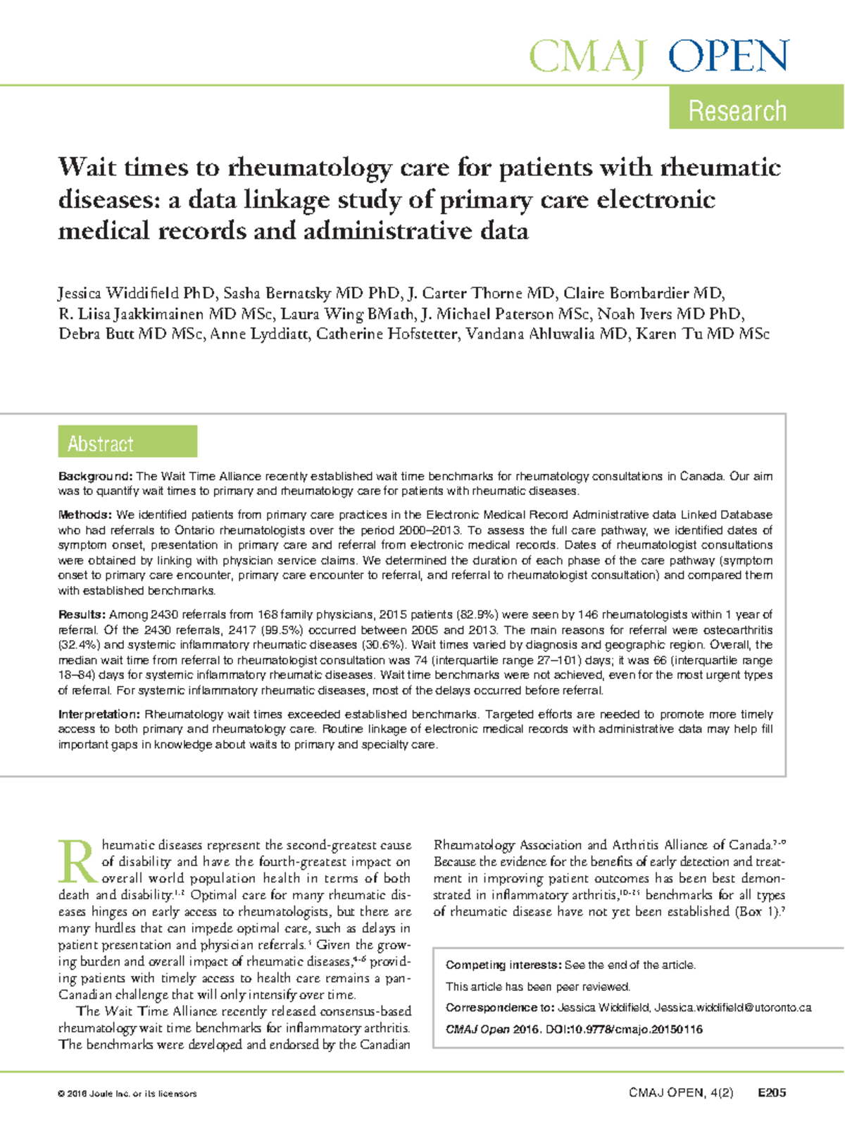 Rheuma E205Rehman 2021 Article Depression Anxiety And Stress Amon ...