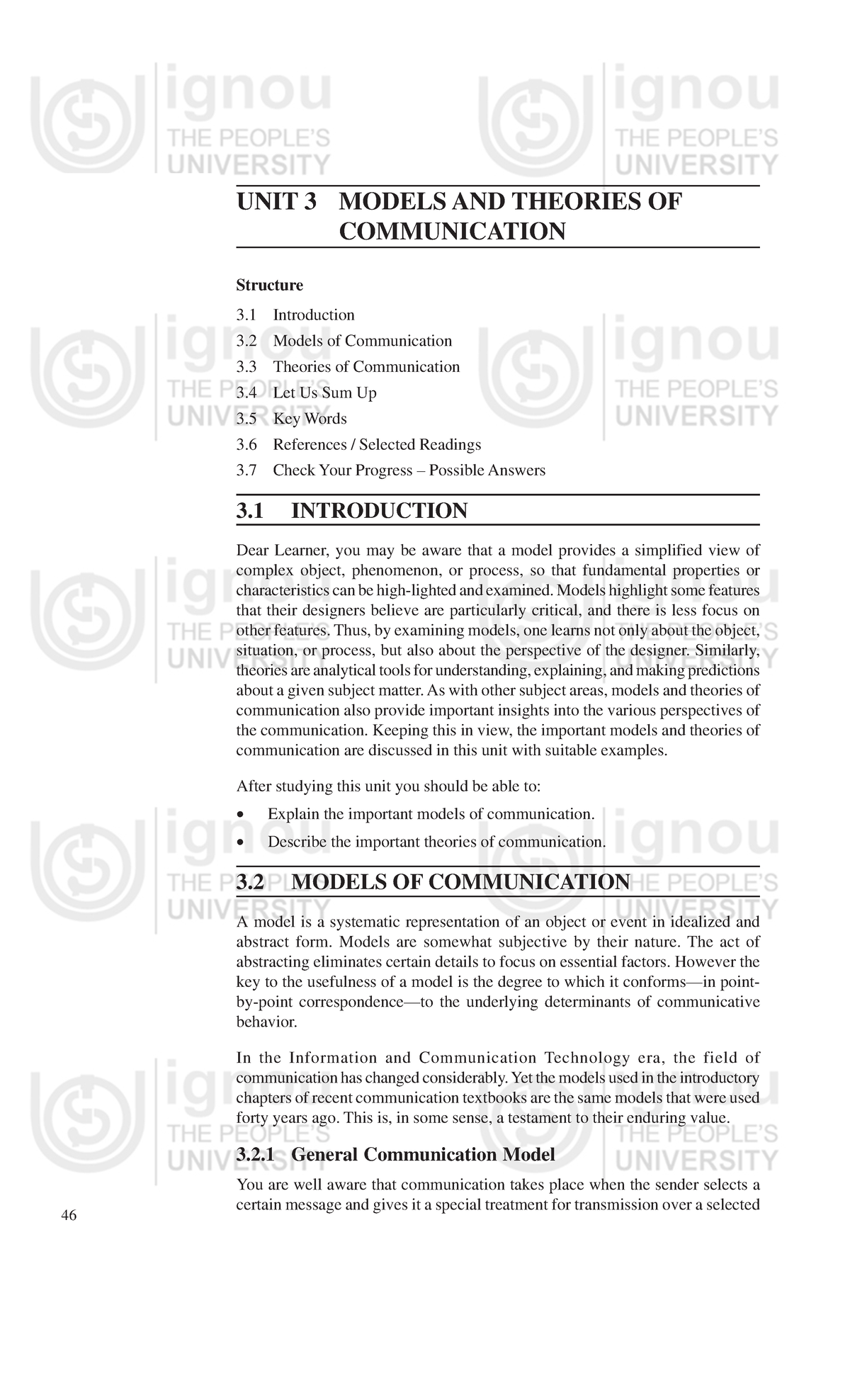 Model Of Communication - Communication in Extension and Development ...