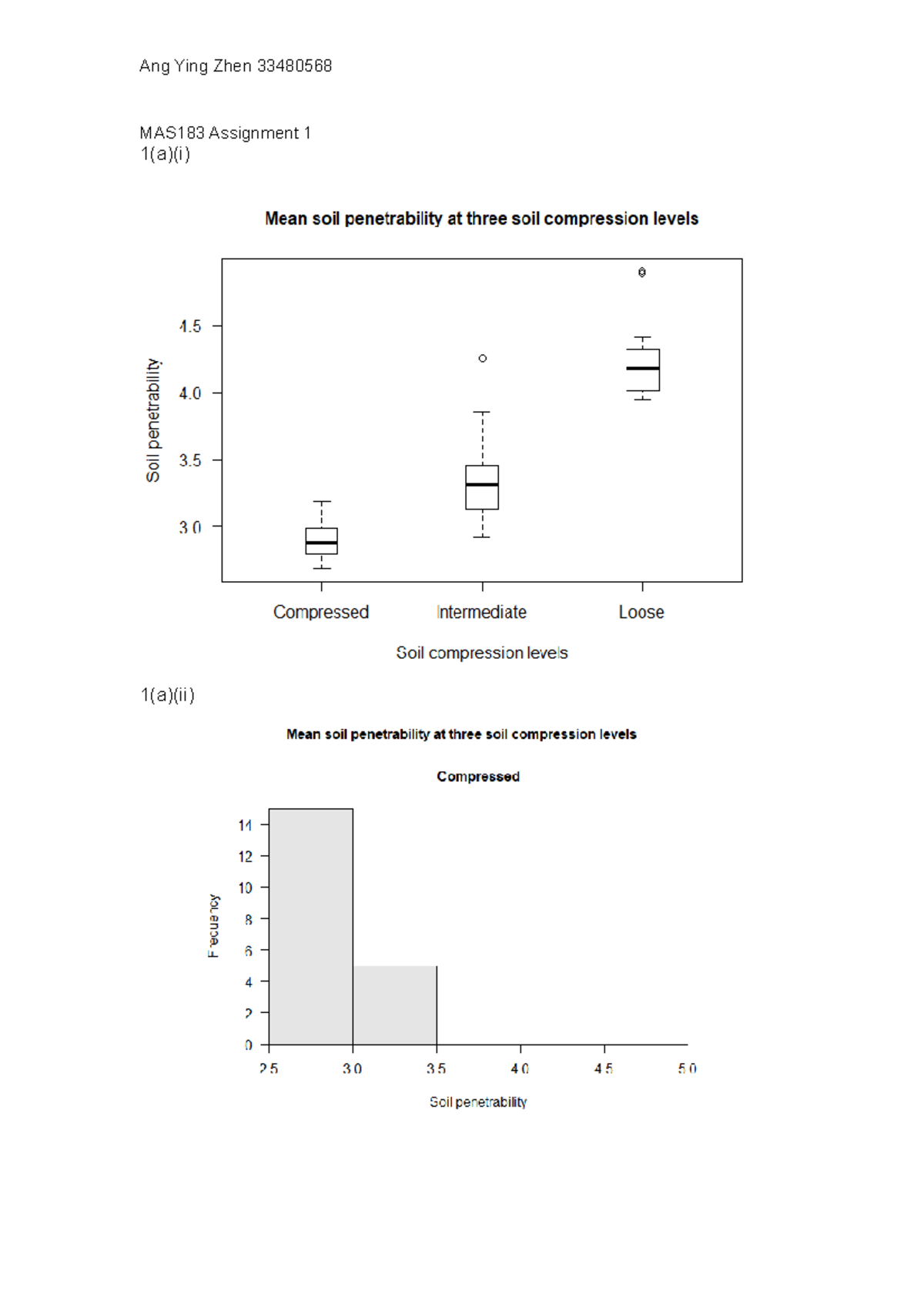 Assignment 1 word - For your personal references only - MAS183 ...