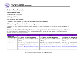 Math Lesson - Station Rotation Plan for Preschool Math: Counting 1- Why ...
