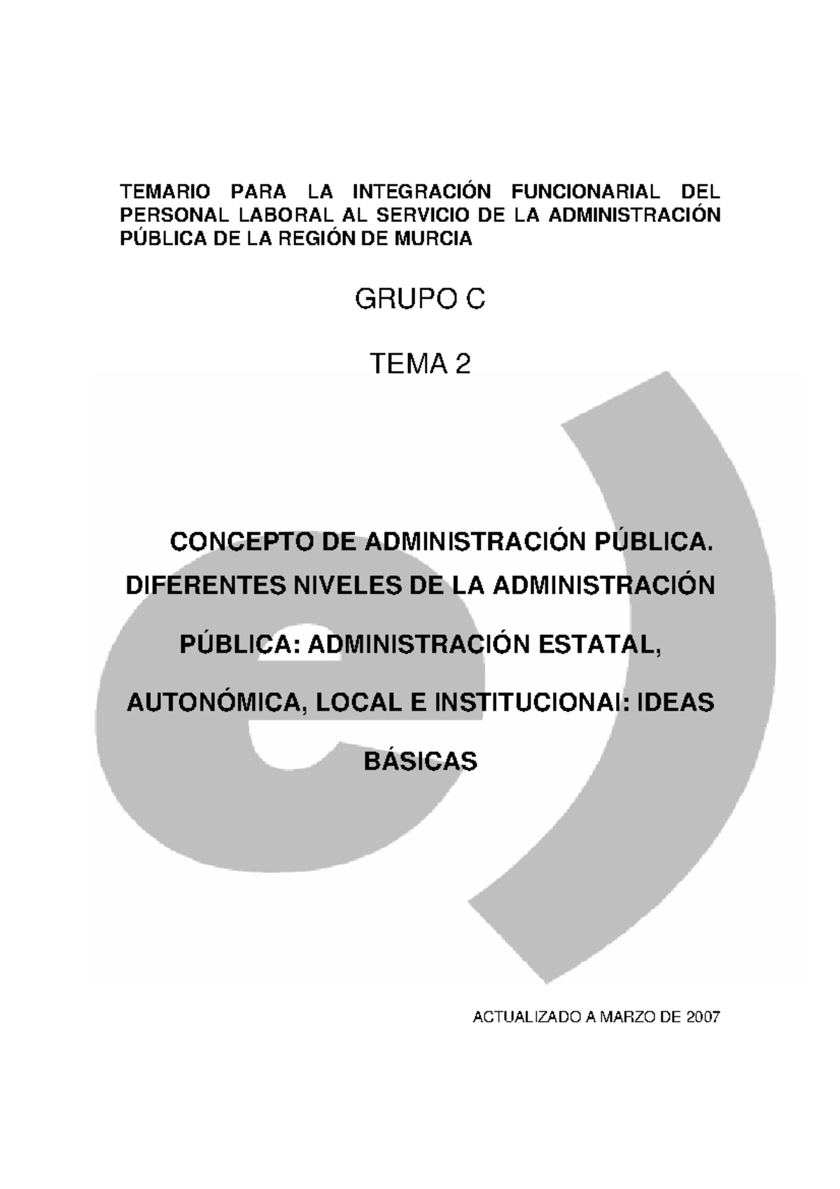 90762-Tema 2. Concepto de Administraci n P blica - TEMARIO PARA LA INTEGRACIÓN FUNCIONARIAL DEL ...