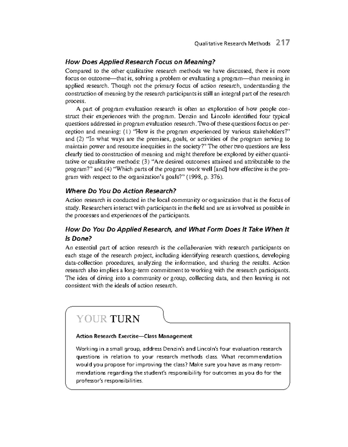 Research Methods for Everyday Life Blending Qualitative and ...