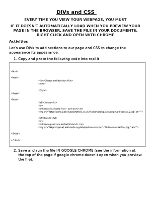 Persis Keshvari - Lessoncss Task-Sheet - HTML and CSS cont.. EVERY TIME ...