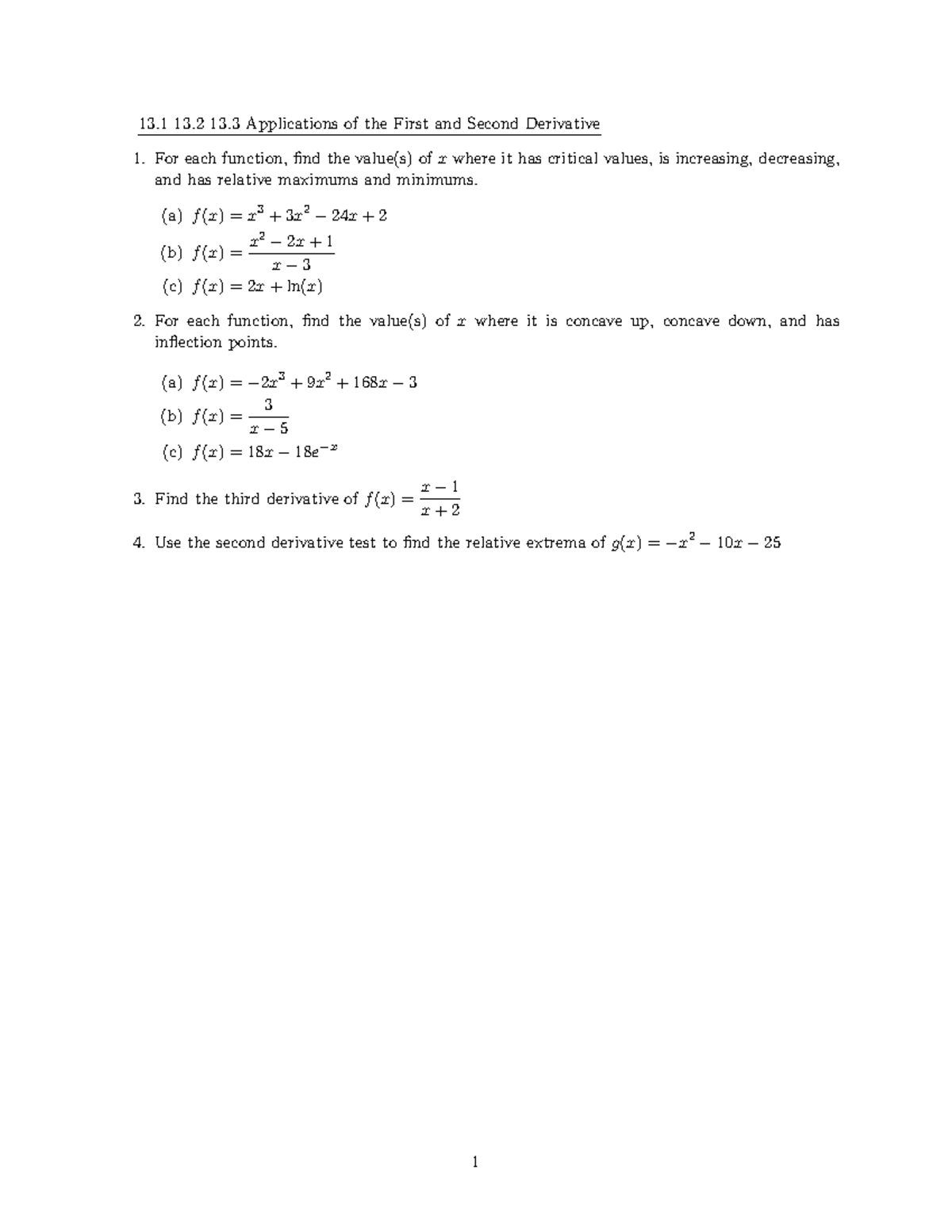Math 102 Spring 22 Week 6 Review Worksheet - MATH 102 - Studocu