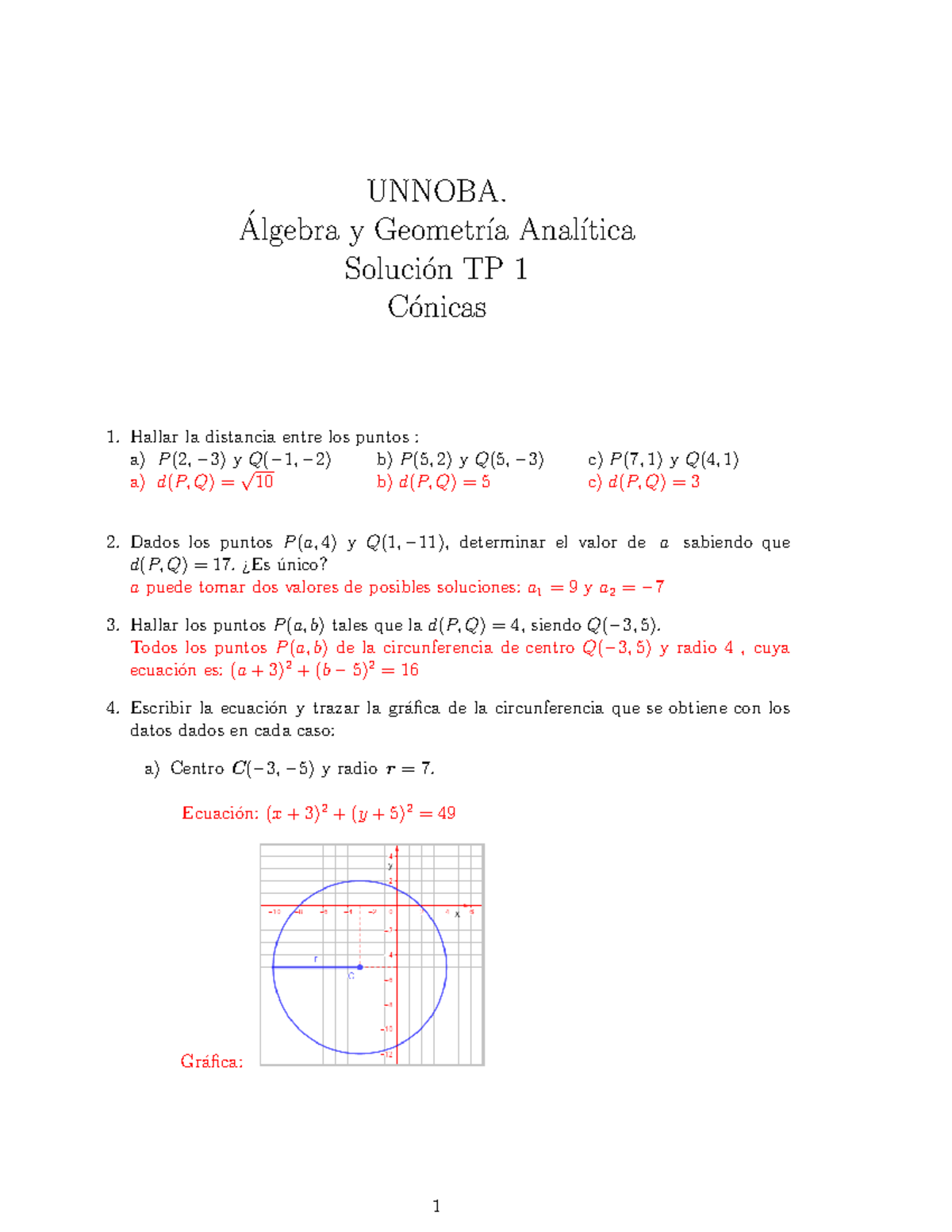 Sol Cónicas[ 2227] - gergerg - UNNOBA. Algebra y Geometr ́ ́ ıa Anal ...