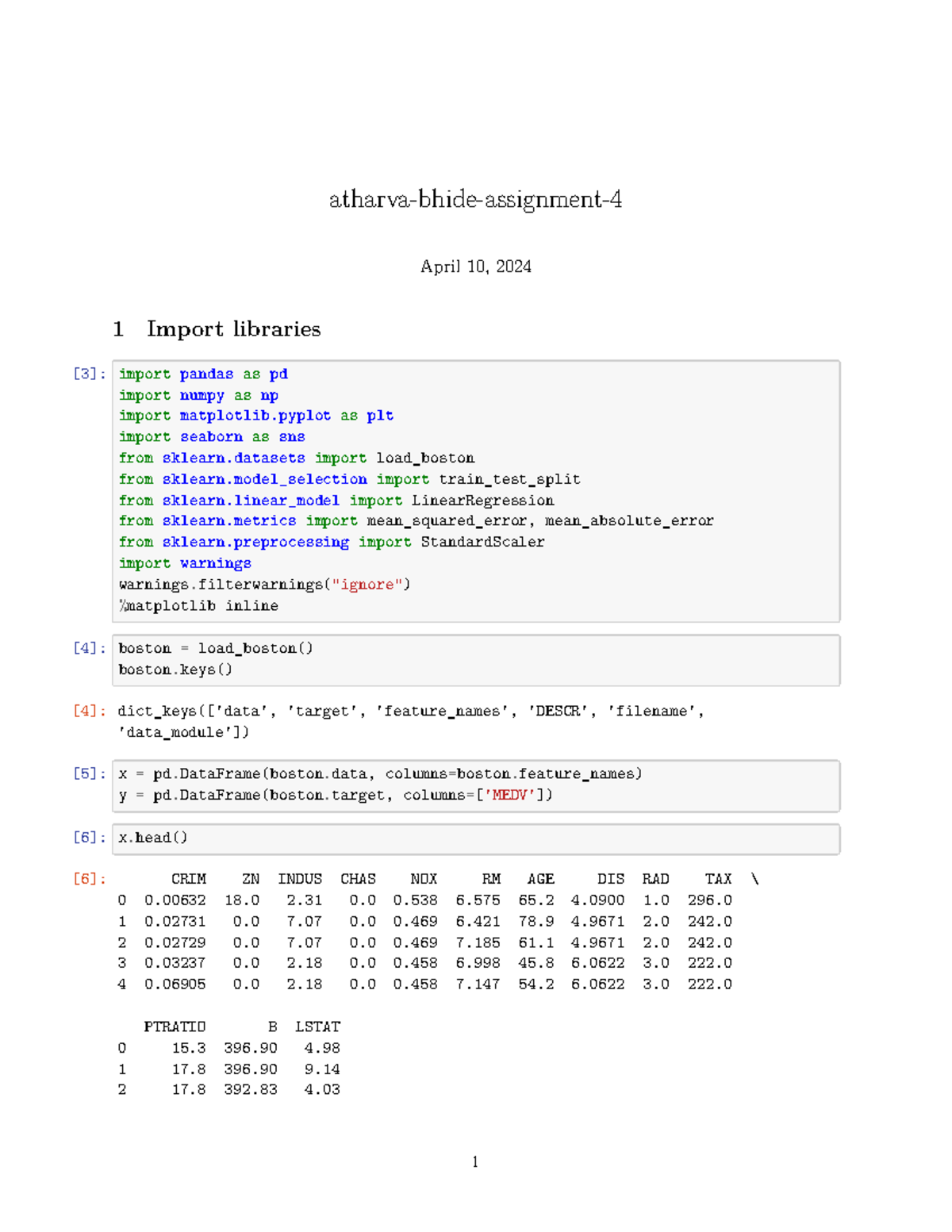 Data analytics 1 as4 - atharva-bhide-assignment- April 10, 2024 1 ...