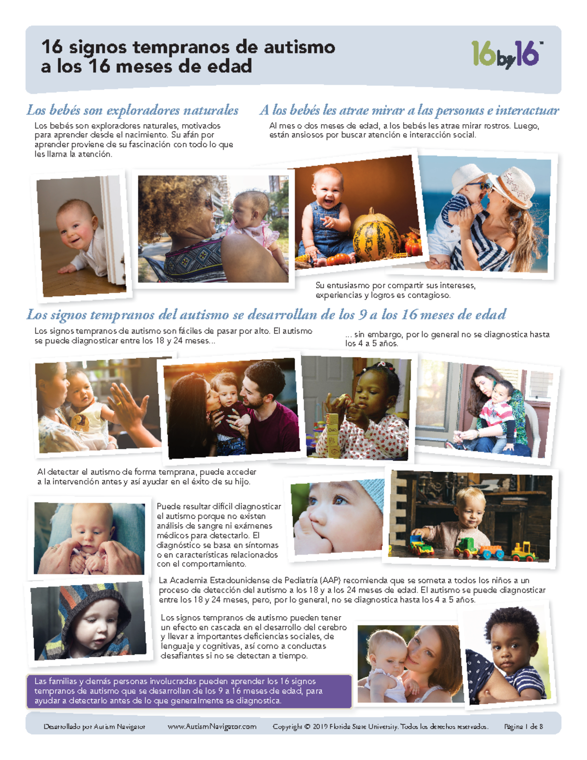 16 Signos Tempranos DE Autismo A LOS 16 Meses - 16 signos tempranos de ...