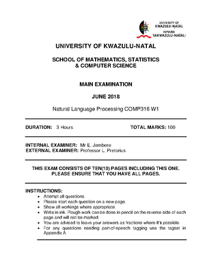 Alternative Tourism in Kenya - CHTM 202 - Studocu