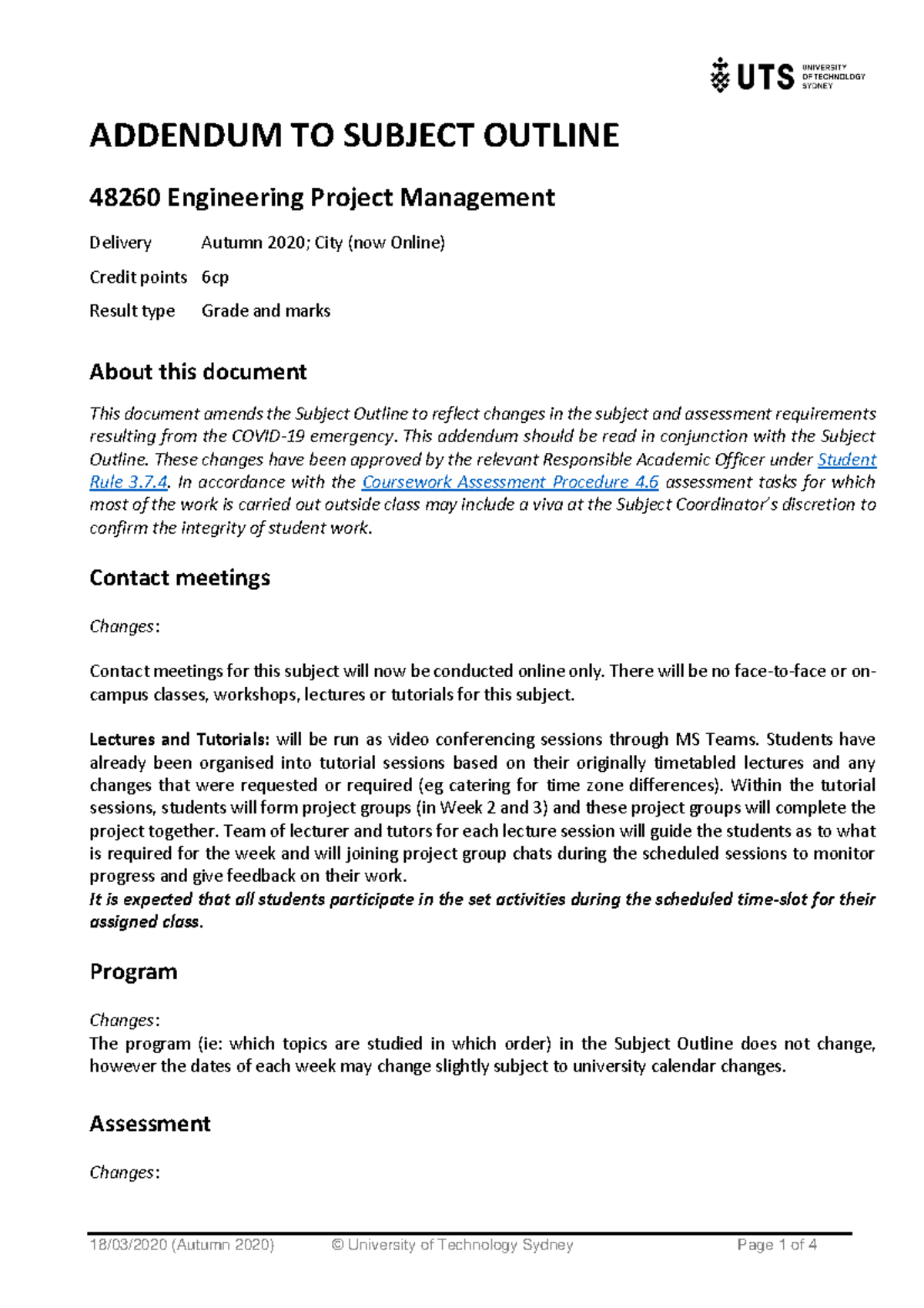 48260 Subject Outline - Warning: TT: undefined function: 32 Warning: TT: undefined function: 32 ...