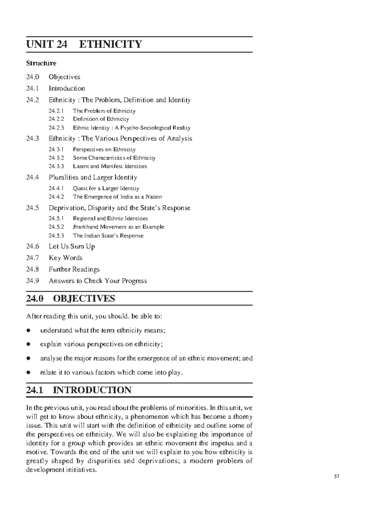 Ethnicity 2 - UNIT 24 ETHNICITY Structure 24 Objectives 24 Introduction ...