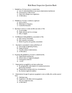 Api 580 63 Terms · Questions For The Api Rbi Exam - API 580 - 63 terms ...