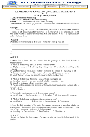 DA-No - Nothing follows - business - Studocu