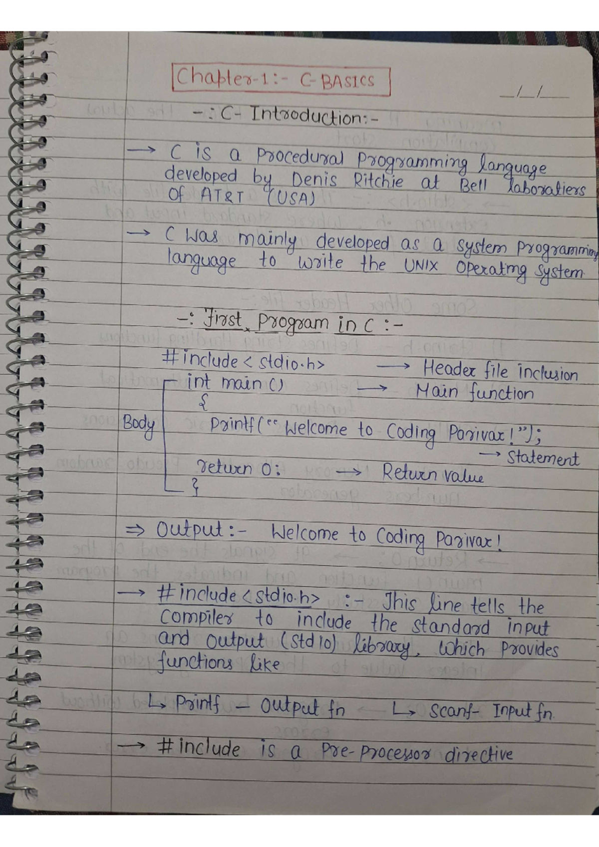 Chapter 1 C Basics Programming For Problem Solving Basics C Is A