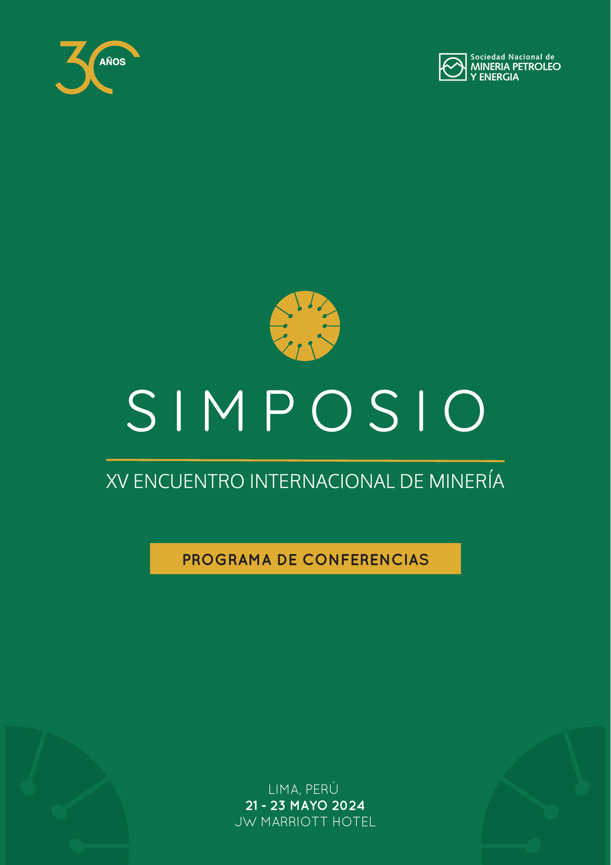 Simposio Programa de conferencias al 03 - PROGRAMA DE CONFERENCIAS LIMA, PERÚ 21 - 23 MAYO 2024 ...