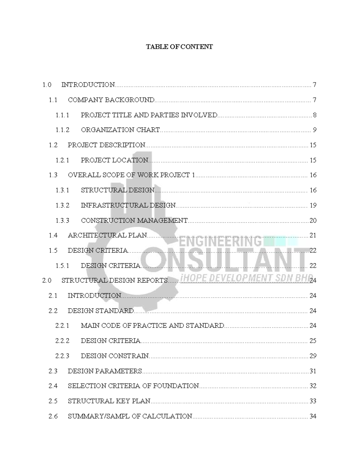 Completed-idp-report compress - TABLEOFCONTENT 1 - Studocu