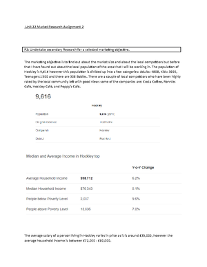 BTEC Business Studies unit 222 - BTEC Business Studies Level 3 Unit 22 ...
