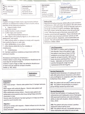 Maternal Quiz 4 - PN 1400 Quiz #4 Review Topics (ATI Ch 9, 10,11) Risk ...