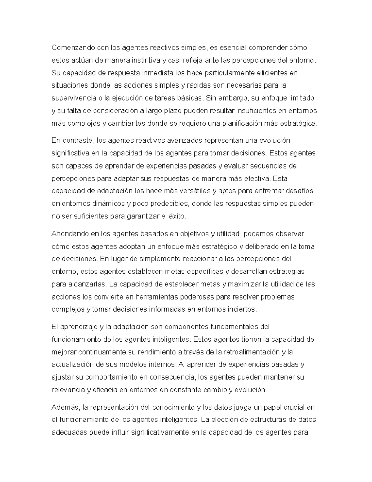 Tipos de agentes inteligentes - Comenzando con los agentes reactivos ...