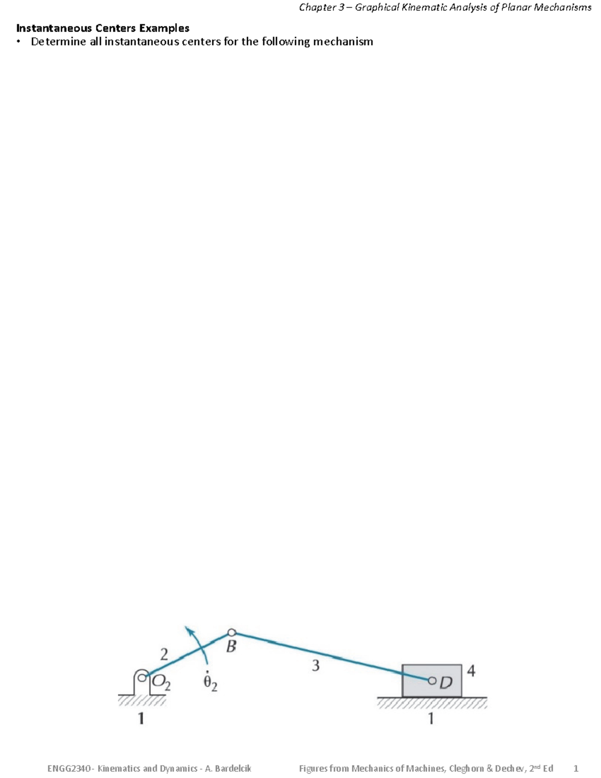 ENGG2340- Chapter 3 Lecture Notes - Instantaneous Centers Examples ...