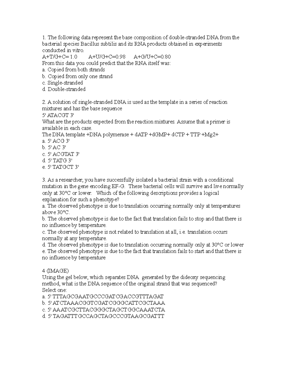Final 14 December 2019, questions and answers - The following data ...
