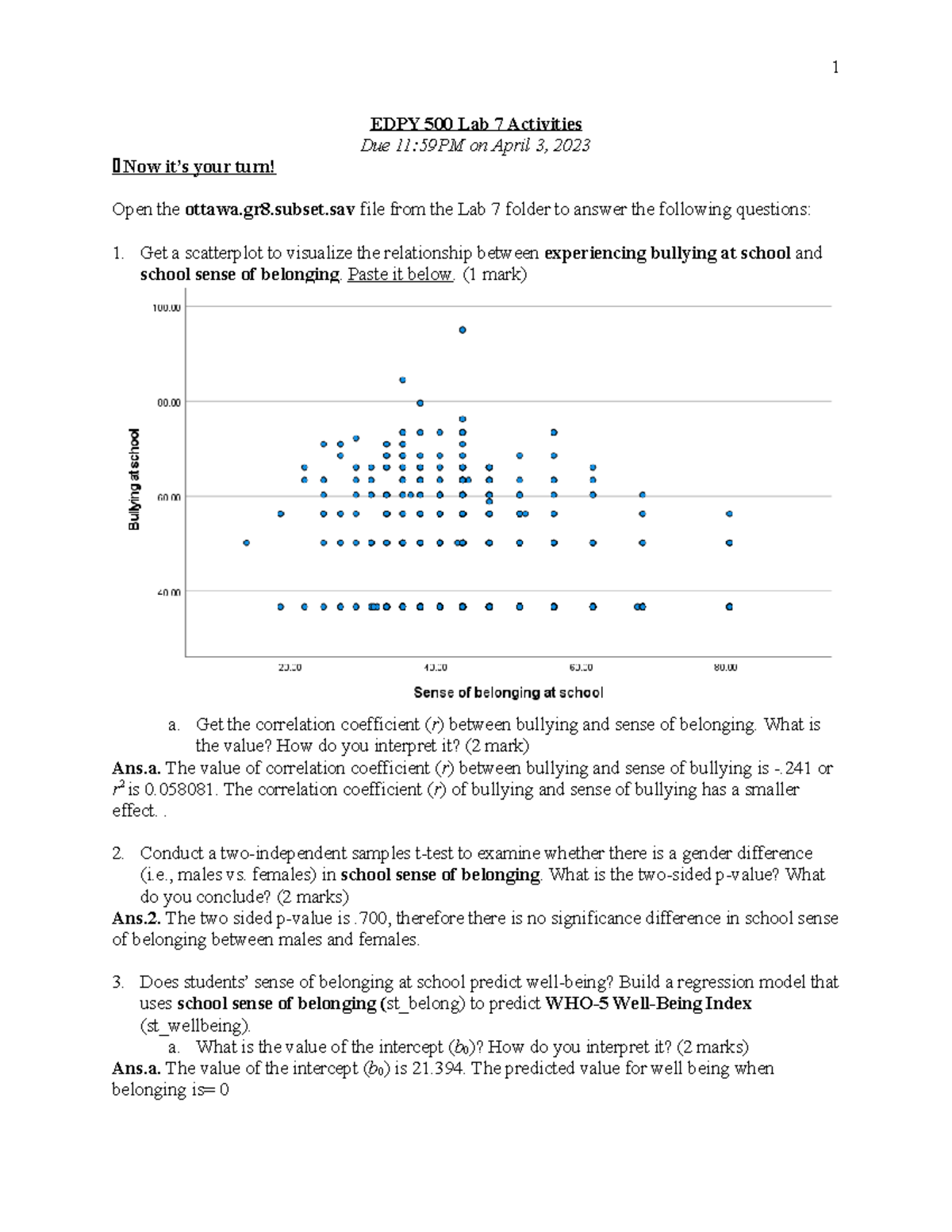 Aizaz Khan EDPY 500 Winter 2023 Lab 7 Activity - 1 EDPY 500 Lab 7 ...