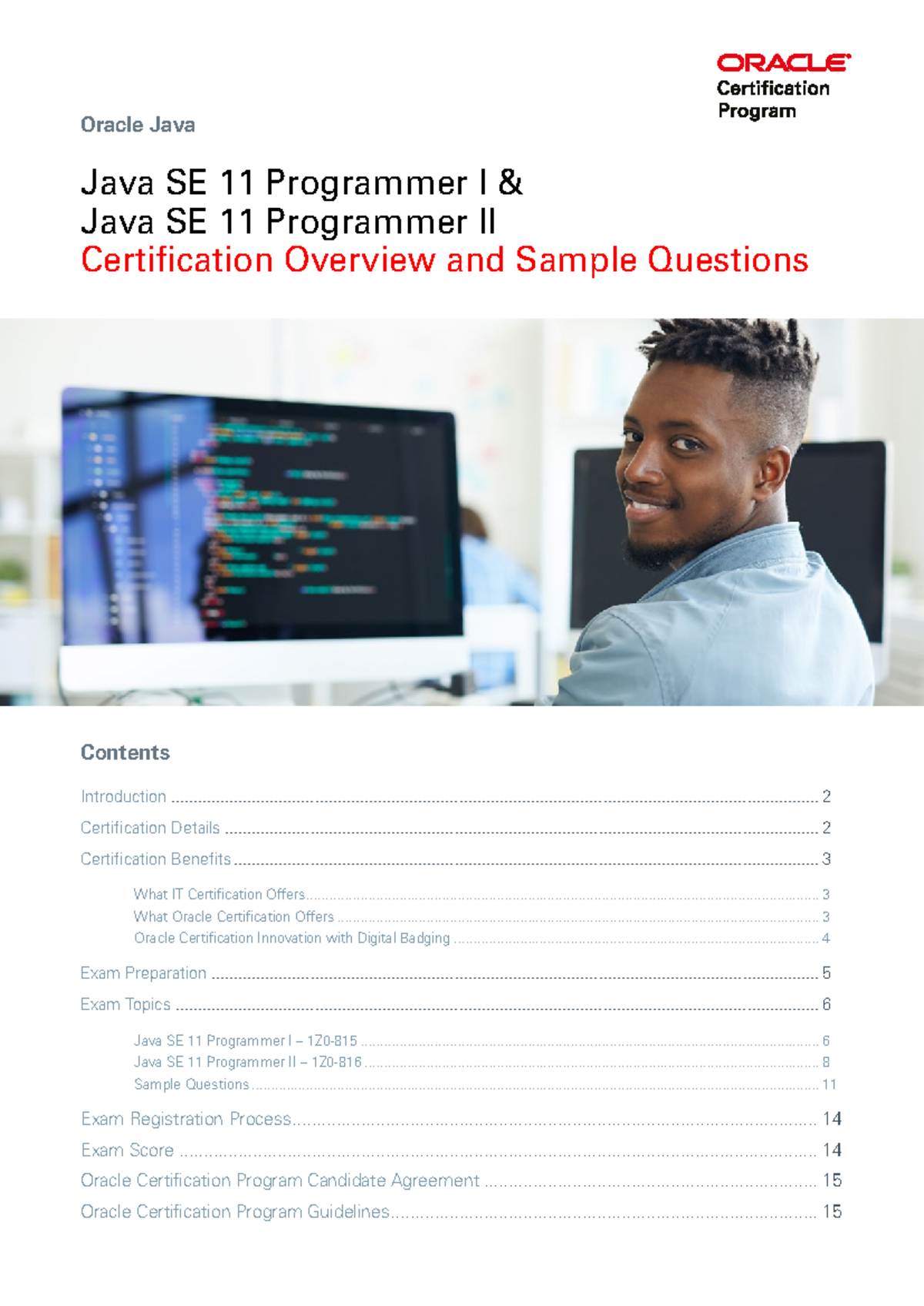 5413 Java11-Programmer Study-Guide V11-update incl-5278 - Introduction ...