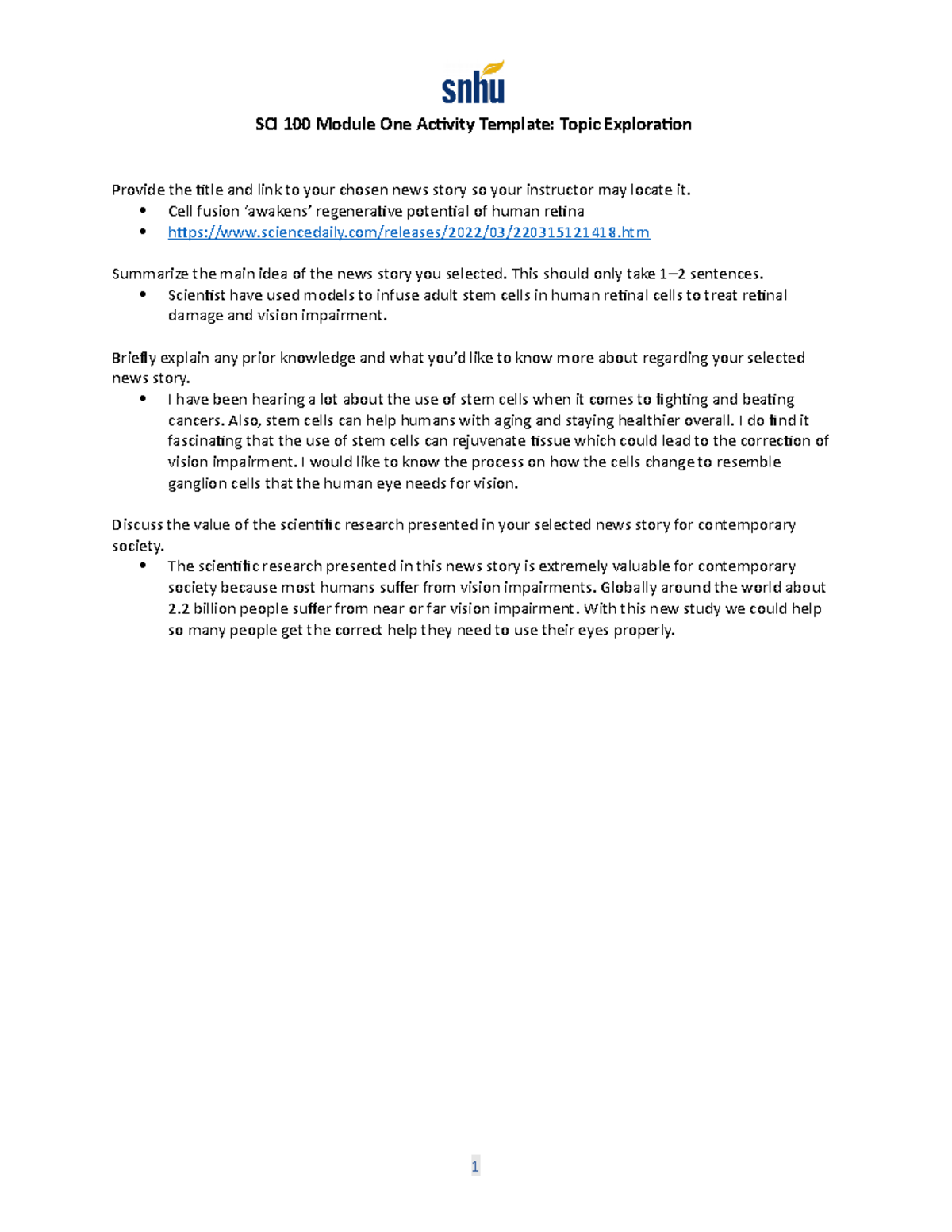 1-2 Assignment - Here you will find finished course work all earning a ...