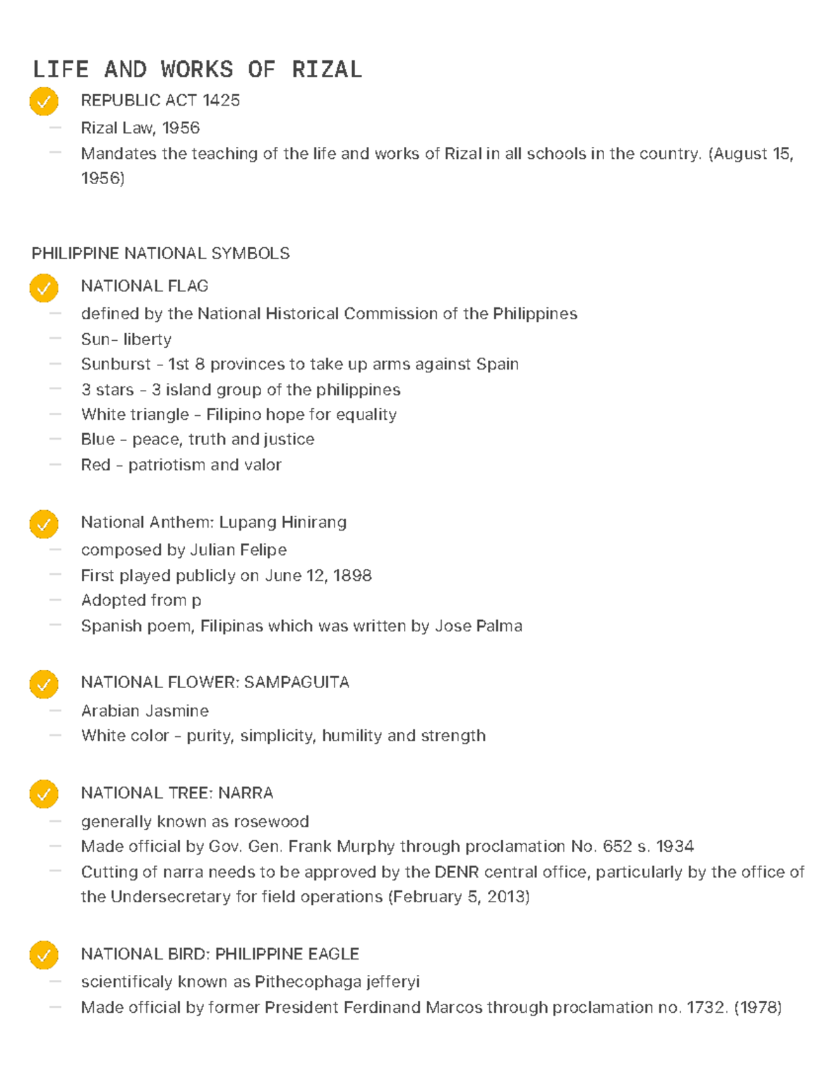 LIFE AND Works OF Rizal - – – – – – – – – – – – – – – – – – – – – LIFE ...