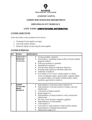 KCSE 2018 KNEC COMP P2 - PRACTICAL - information and communication ...