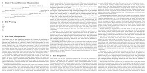 Test - note book - UNIX/LINUX REFERENCE CARD Basci File and Directory ...