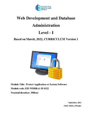 M07-Recording Client Support Requirements - Web Development and Database Administration Level II ...