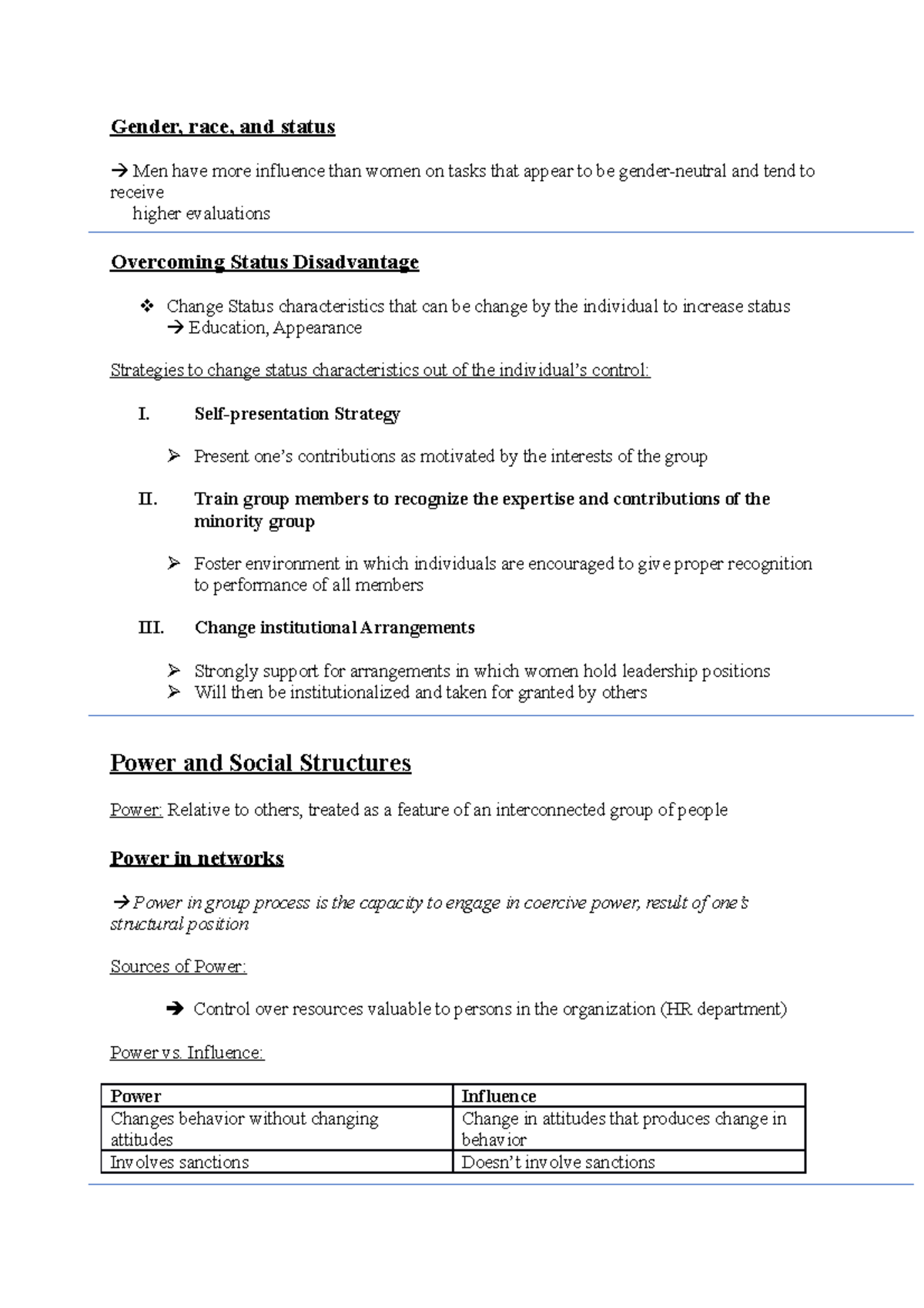 Gender - Self-presentation Strategy Present one’s contributions as ...