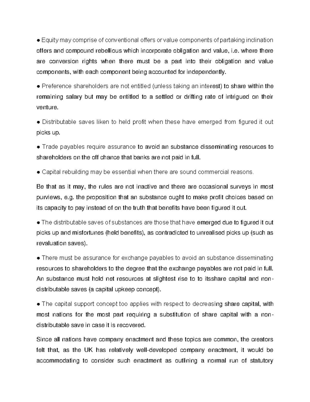 Summary - Preparation of Financial Statements-82 - Equity may comprise ...