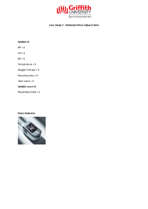 Case Study 1 Adjunct Data - Case Study 1 – Cecil Jones Adjunct Data ...