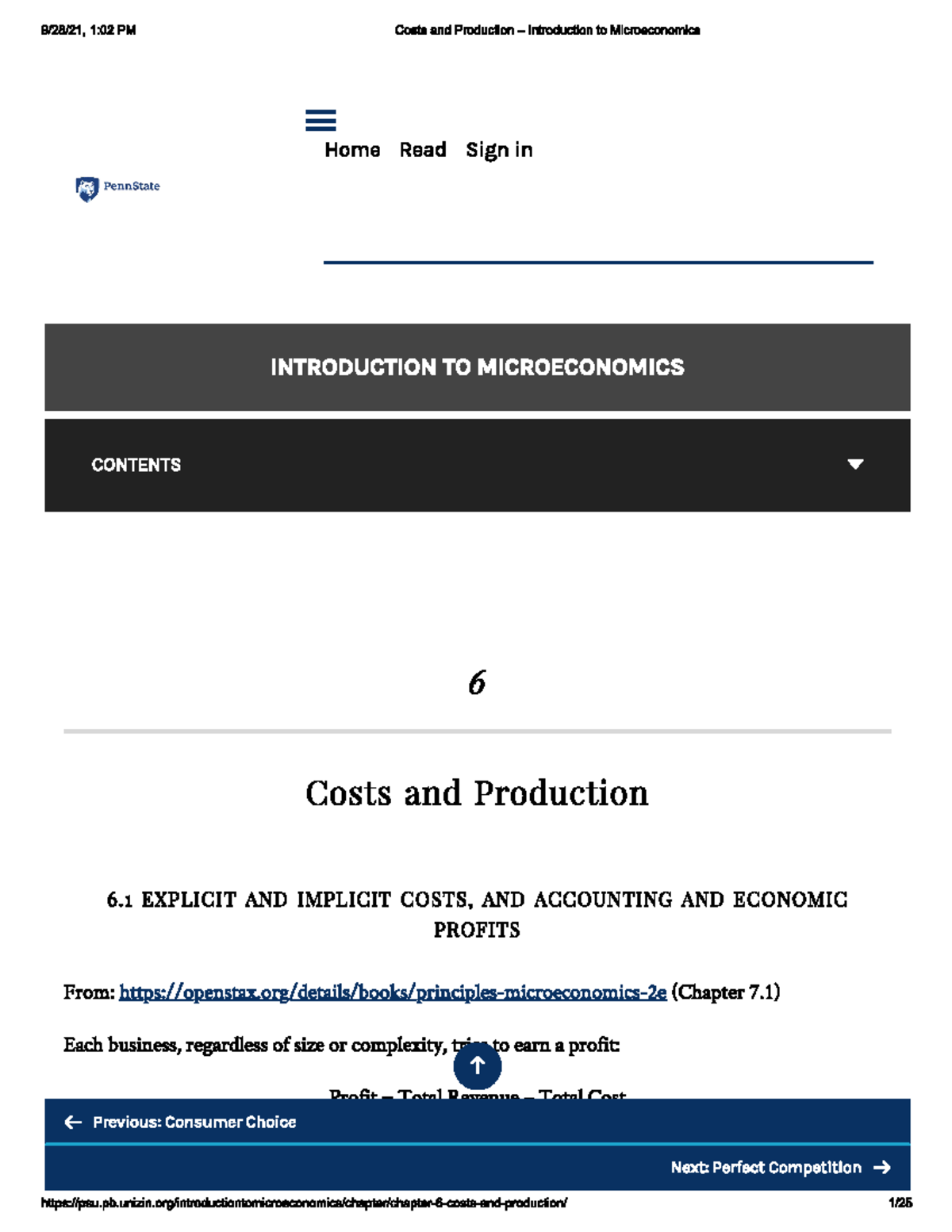 Cost and Production - Notes - Economics - Studocu