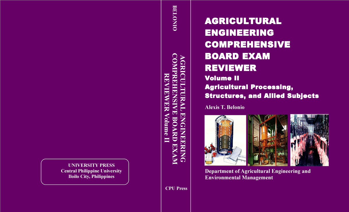 Agricultural Engineering Board Exam Reviewer - UNIVERSITY PRESS Central ...
