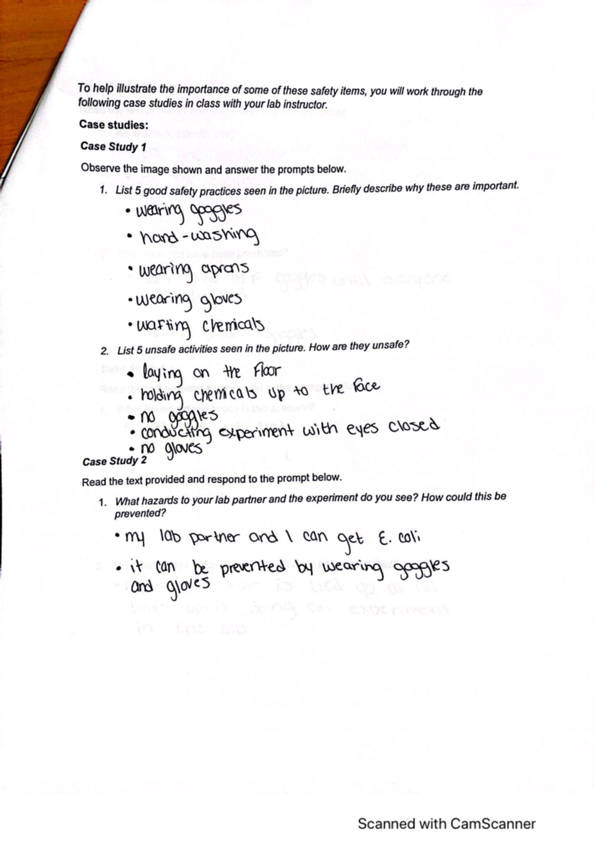 Bio lab 1 - Lab - BIOL 111 - Studocu