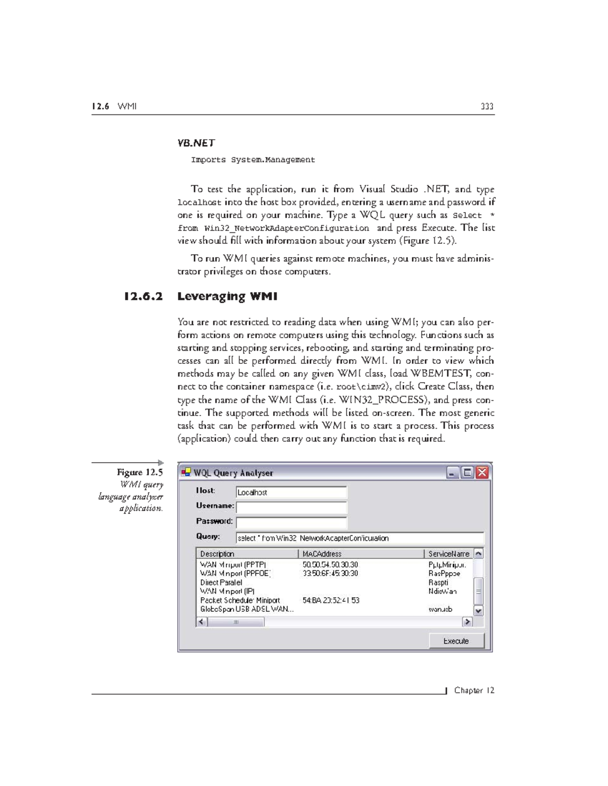 Network Programming in Dot NET With C Sharp(31) - 12 WMI 333 Chapter 12 VB Imports System To ...