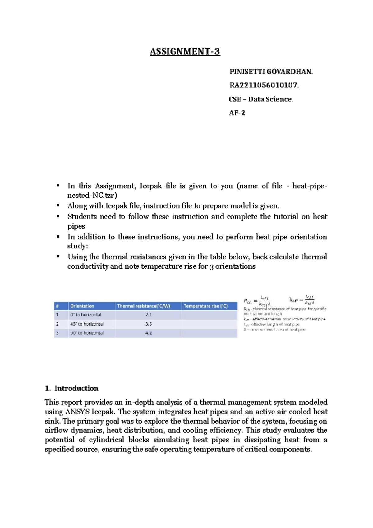 Capstone Assignment 3 - GOOD - ASSIGNMENT- PINISETTI GOVARDHAN. RA2211056010107. CSE – Data ...