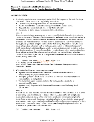 PREP for NCLEX ARCHER Notes - NURS 111 - Studocu