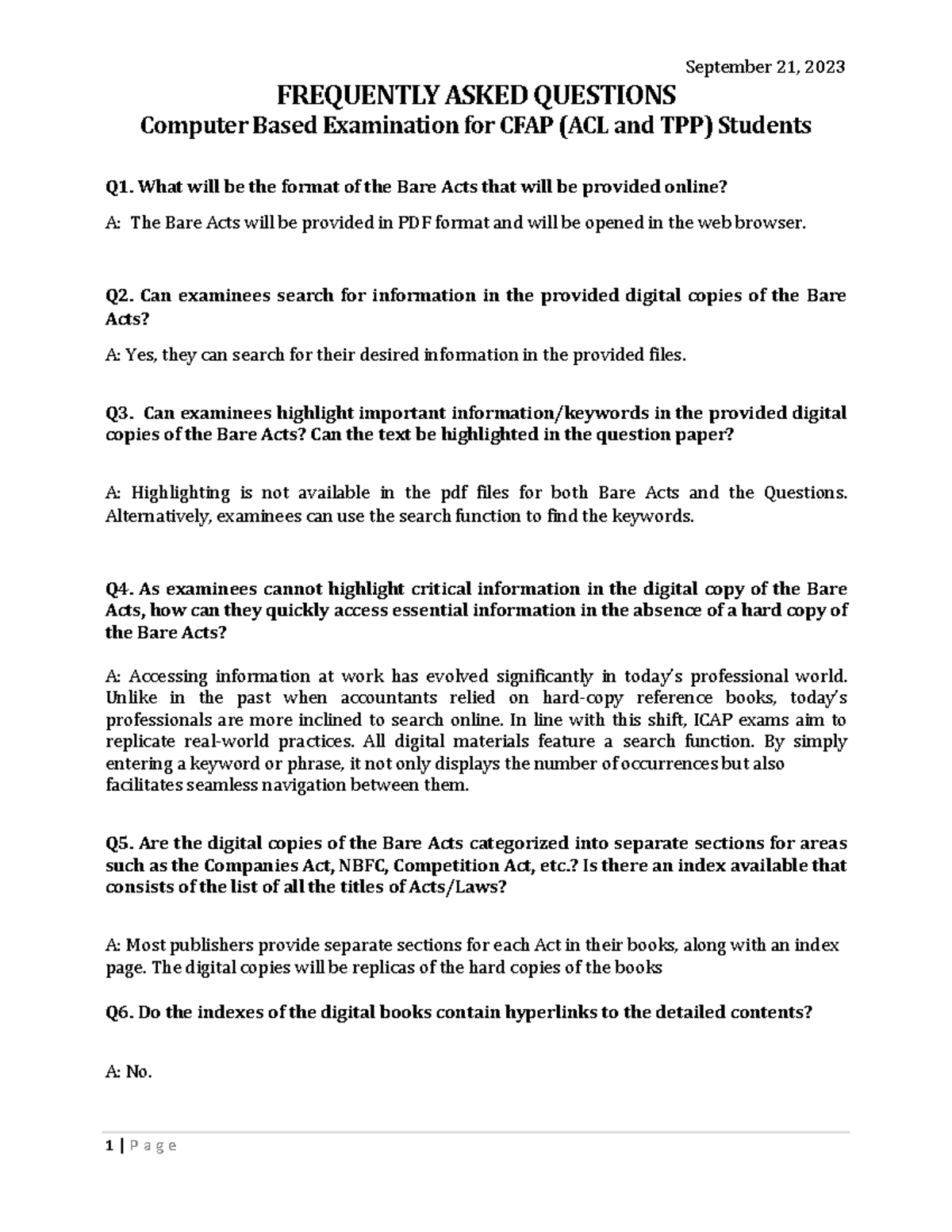Faqs-cfap-computer-based-examination-acl-tpp - September 21, 2023 ...