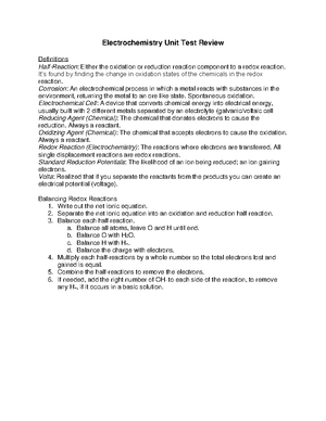 SCH4U-Practice Exam - SCH4U: Practice Exam SCH4U_07 - 08 Energy in ...