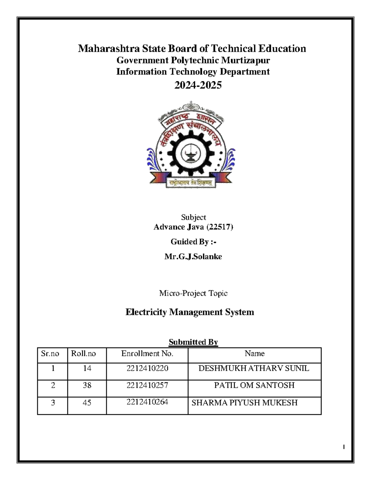 Ajava Part A - notes for java microproject - Maharashtra State Board of ...