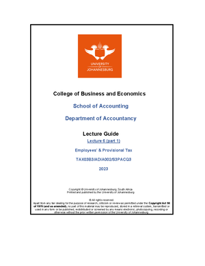 2B Unit 3 Job Costing Workbook - COST & MANAGEMENT ACCOUNTING 2B ...