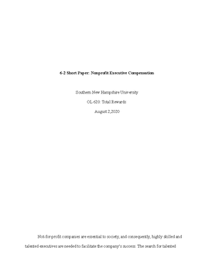 5-1 Final Project Milestone Two Benefits and Compensation Analysis ...