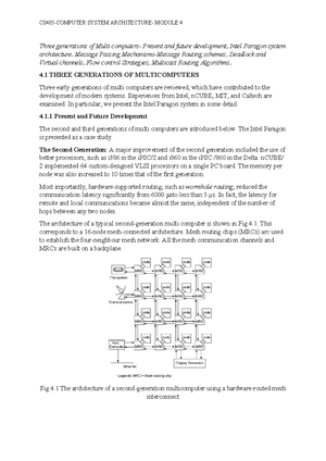 Standard IO Interfaces (PCI, SCSI, USB) - The processor transport is ...