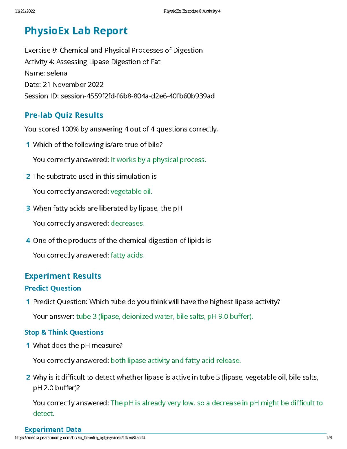 Physio Ex Exercise 8 Activity 4 - pearsoncmg/bc/bc_0media_ap/physioex ...