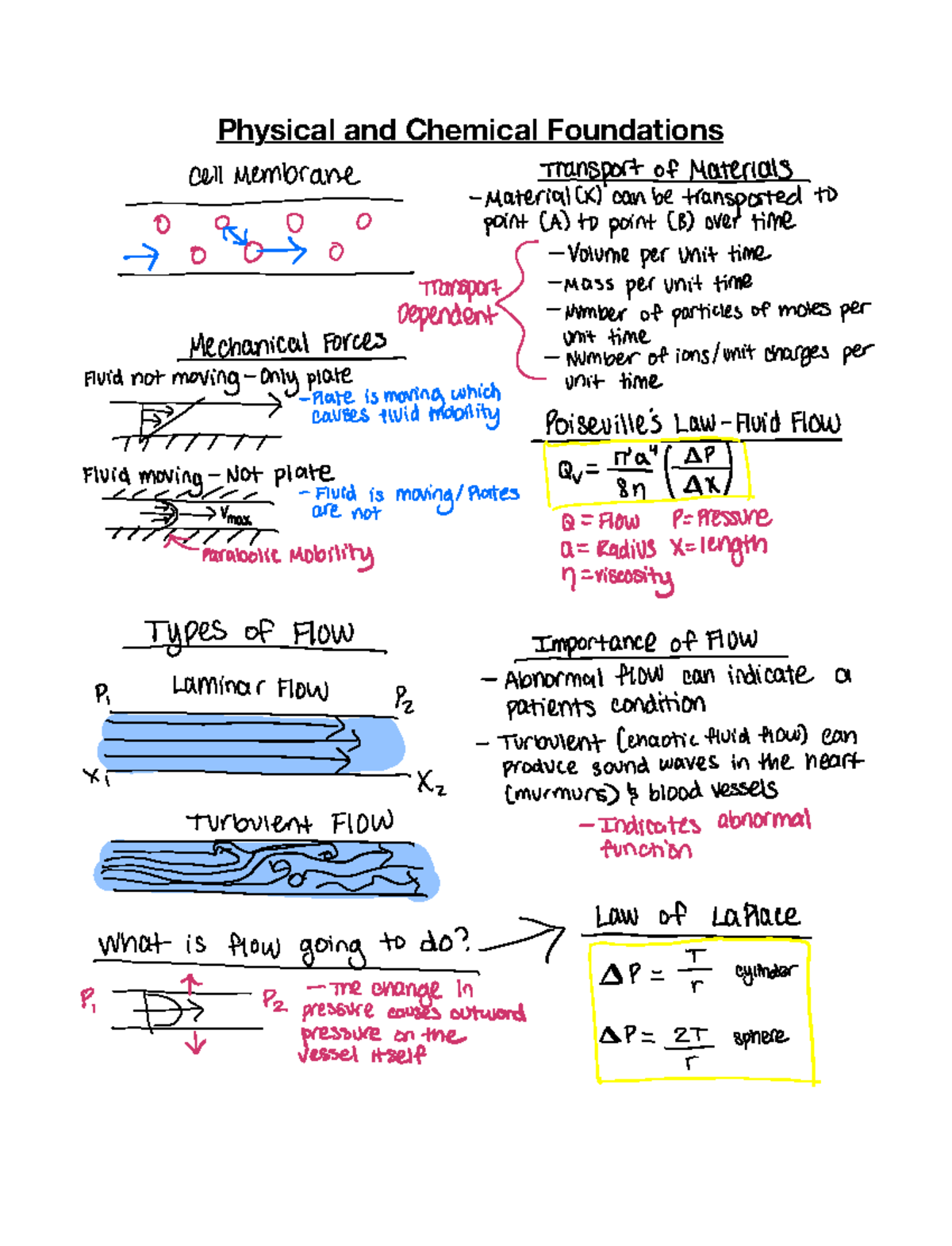 Lecture 2 - Physical and Chemical Foundations - cell Membrane ...