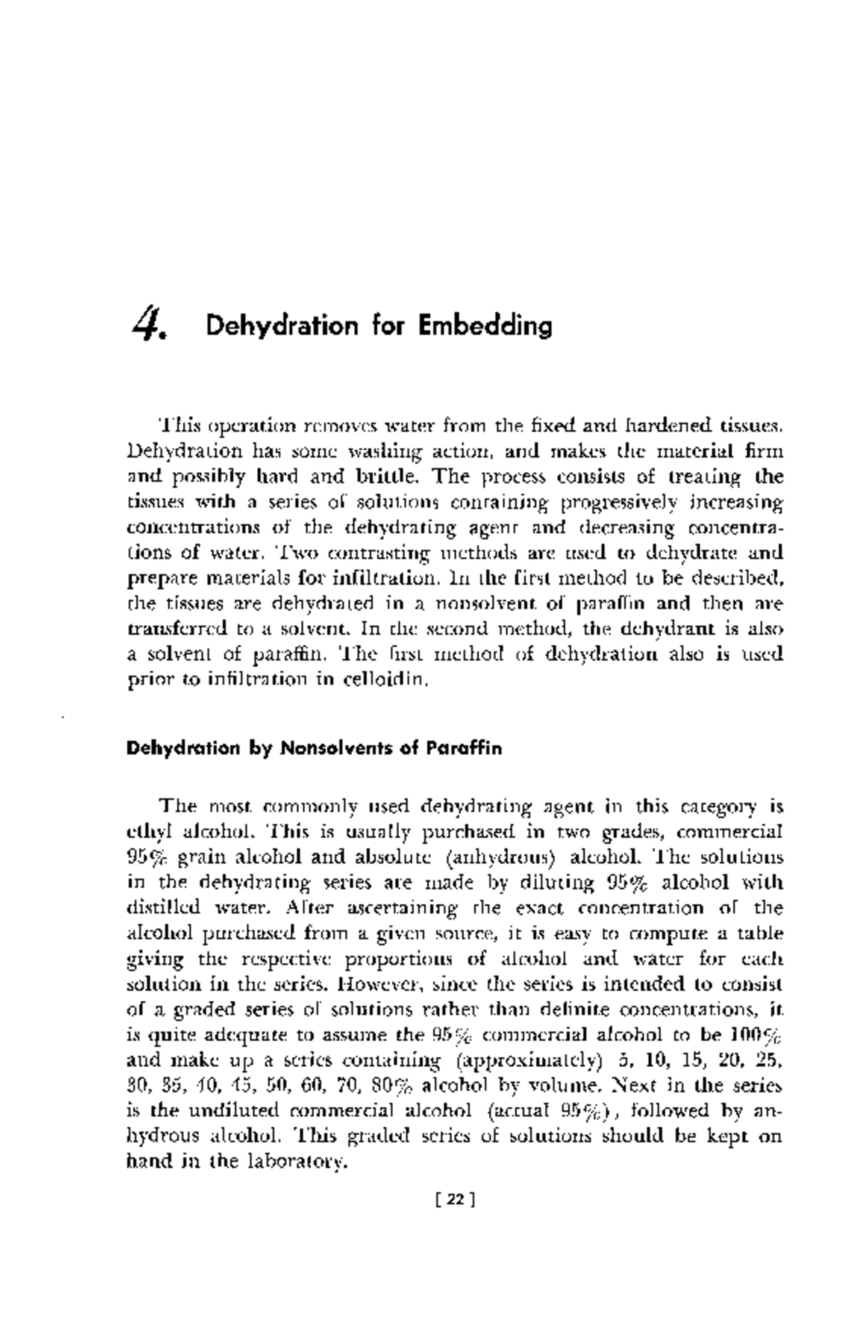 Dehydration-for-embedding - 4. Dehydration for Embedding This operation ...
