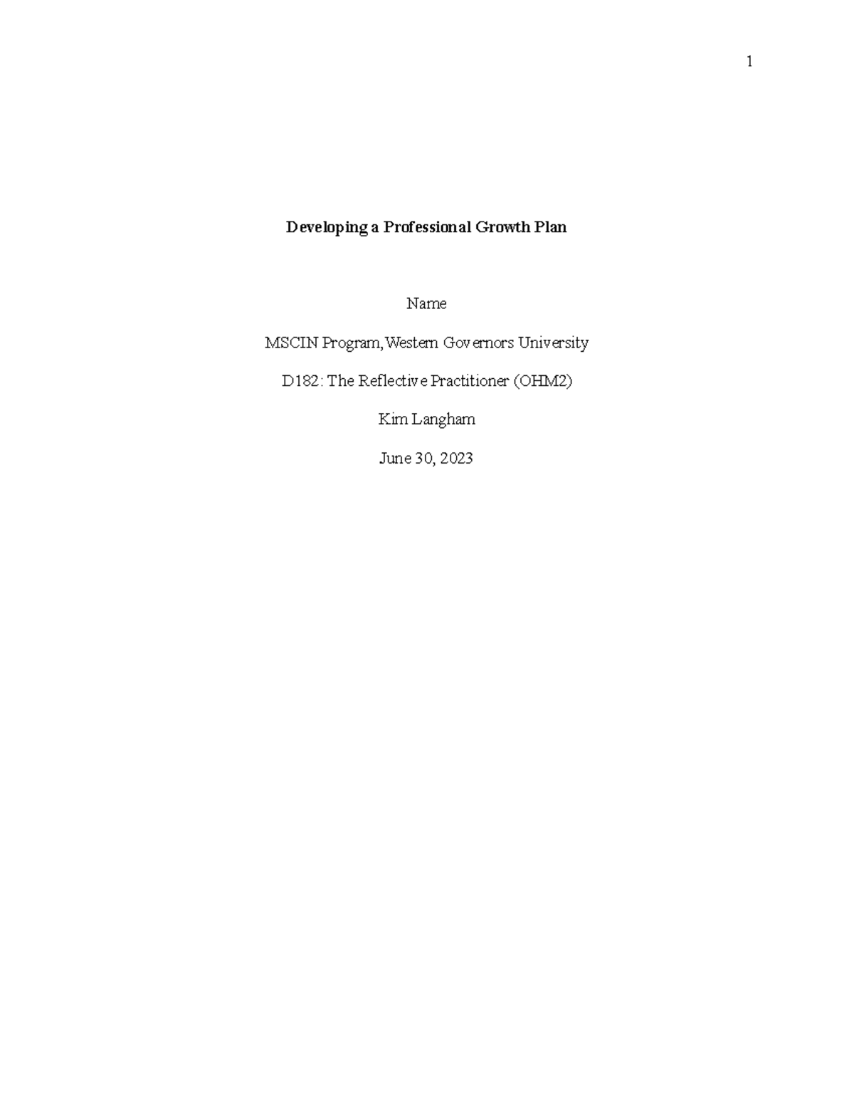 Passed D182- Task 2 - D182 - WGU - Studocu